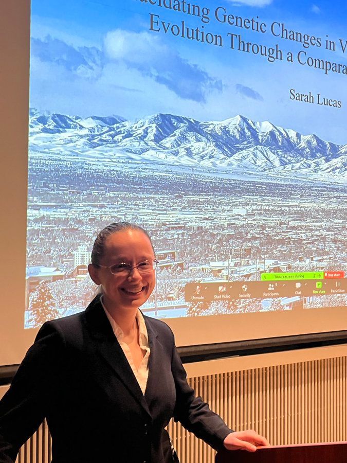 Congrats to Sarah Lucas on her PhD defense!